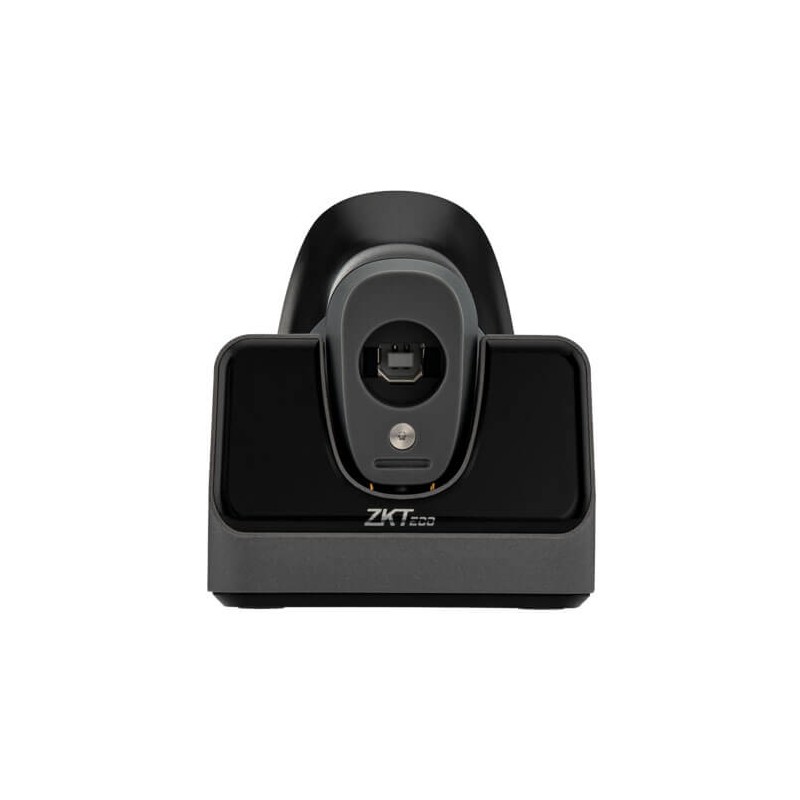 SCANNER CODES-BARRES SANS FIL 2D AVEC BASE ZKB203S