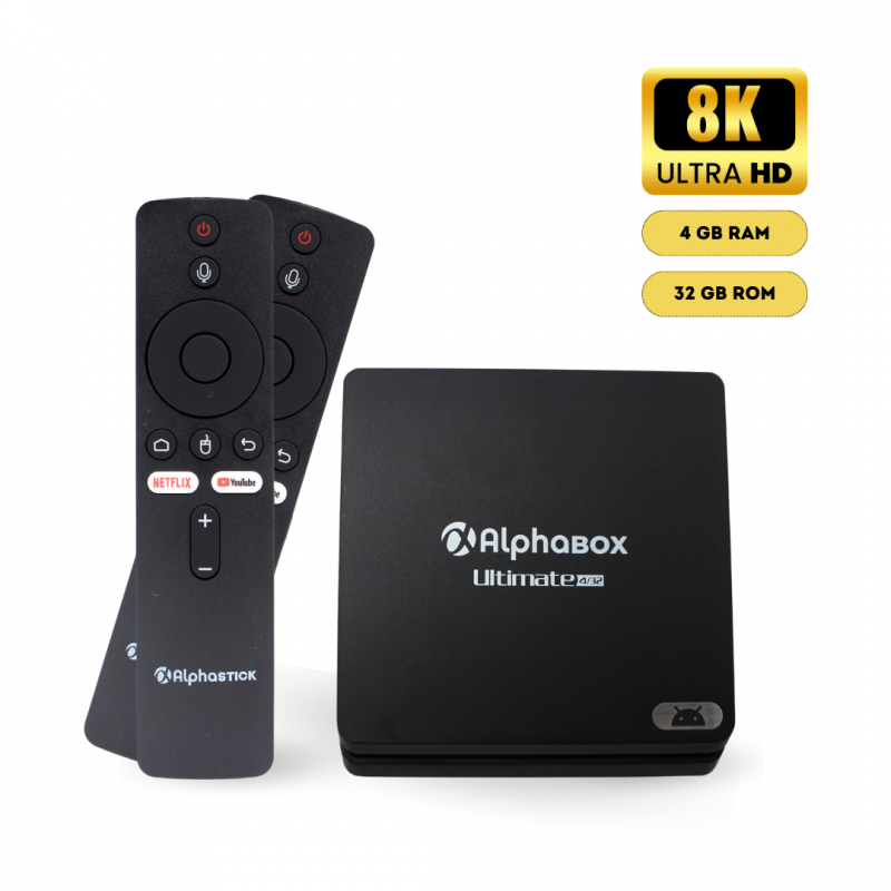 TV BOX ANDROID ALPHABOX ULTIMATE 4G/32G |imc