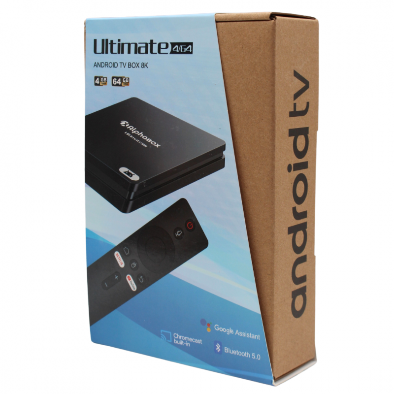 TV BOX ANDROID ALPHABOX ULTIMATE 4G/64G | imc